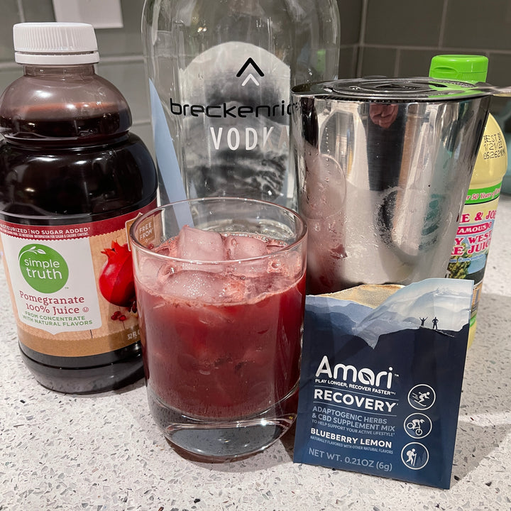 Amari Recovery Cocktails, Calming After Dinner Drinks & Tasty Smoothie
